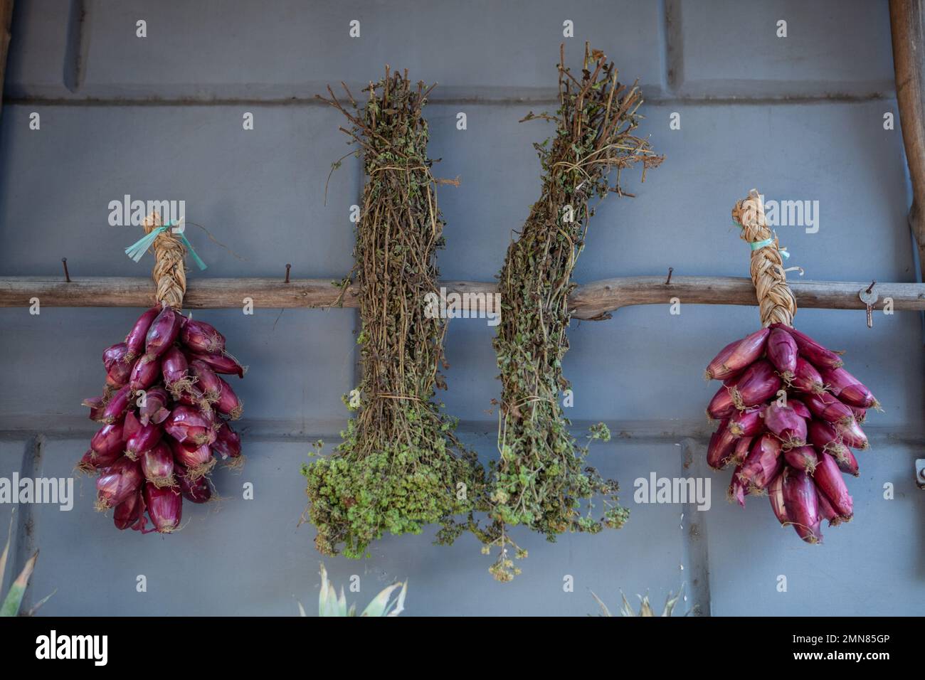 Herbs & Spices drying Stock Photo - Alamy