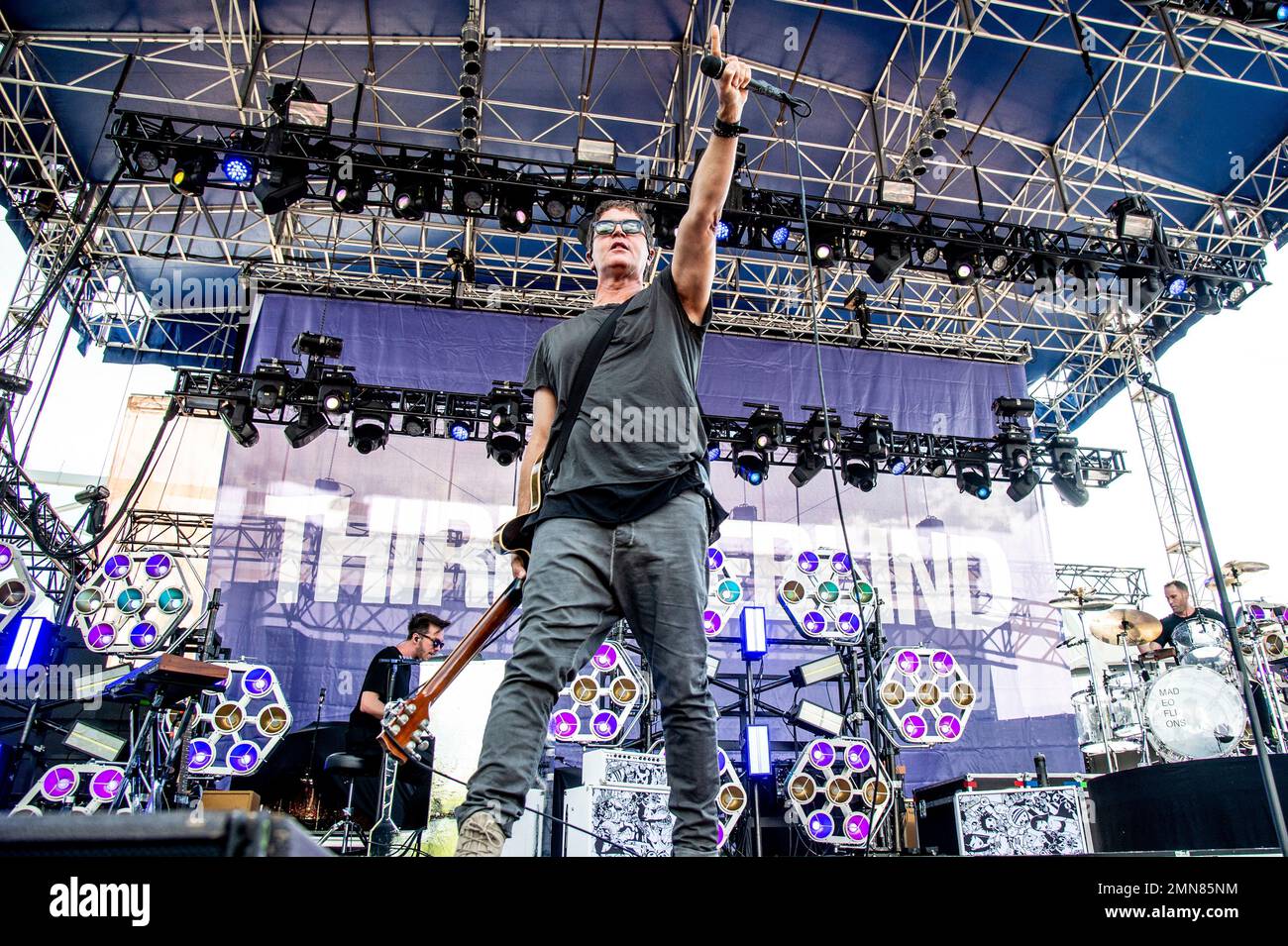 Stephan Jenkins of Third Eye Blind performs at the Bunbury Music ...