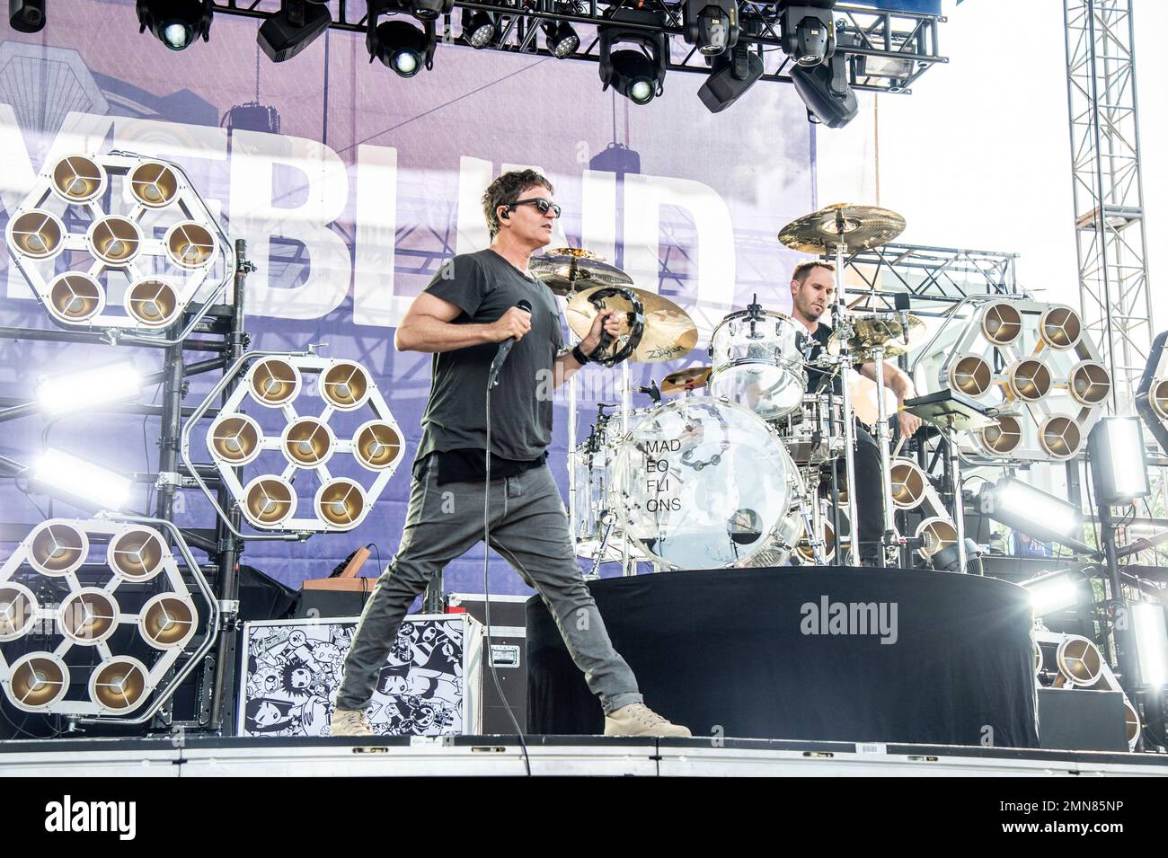 Stephan Jenkins of Third Eye Blind performs at the Bunbury Music ...