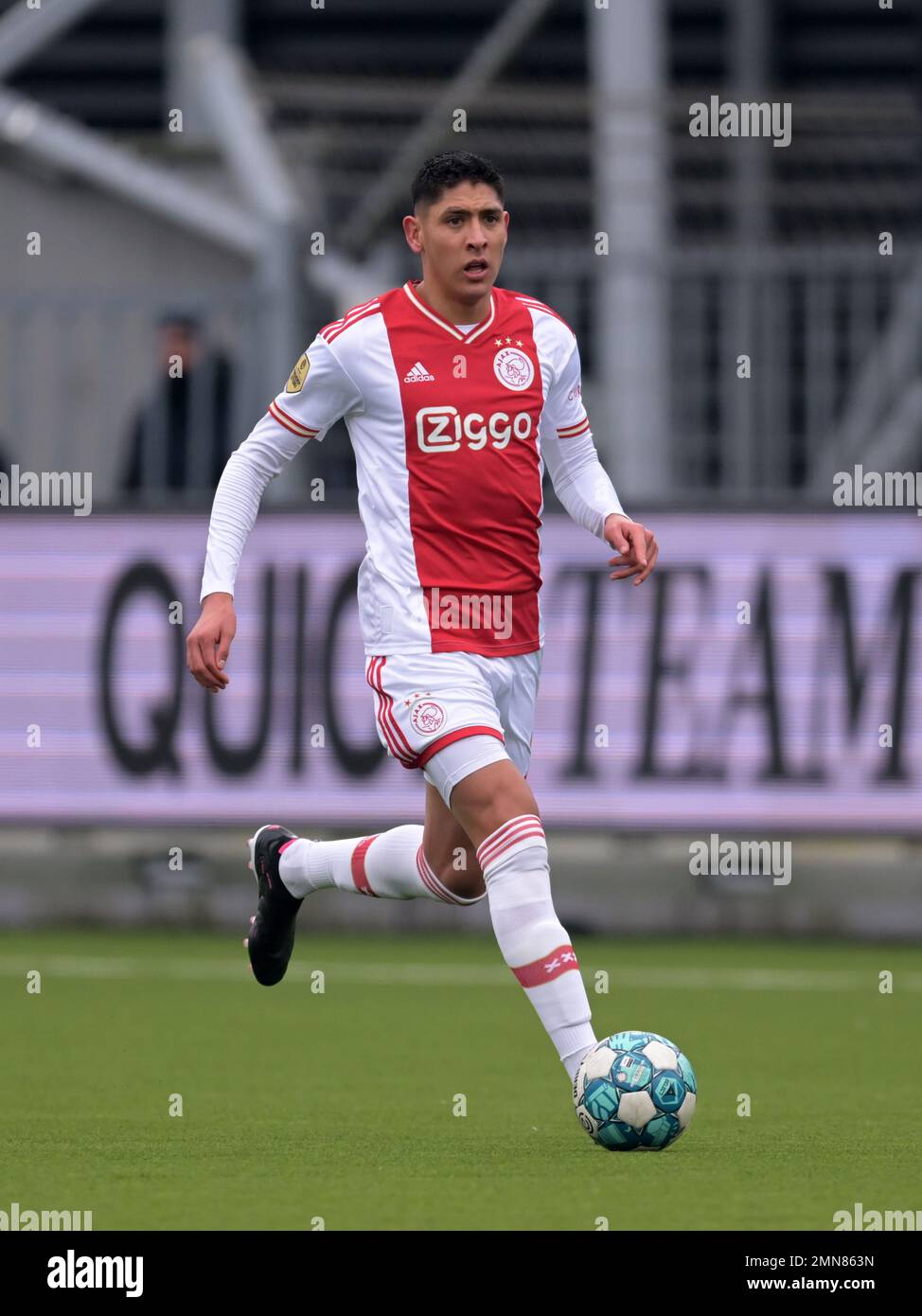 ROTTERDAM - Edson Alvarez of Ajax during the Dutch premier league match ...