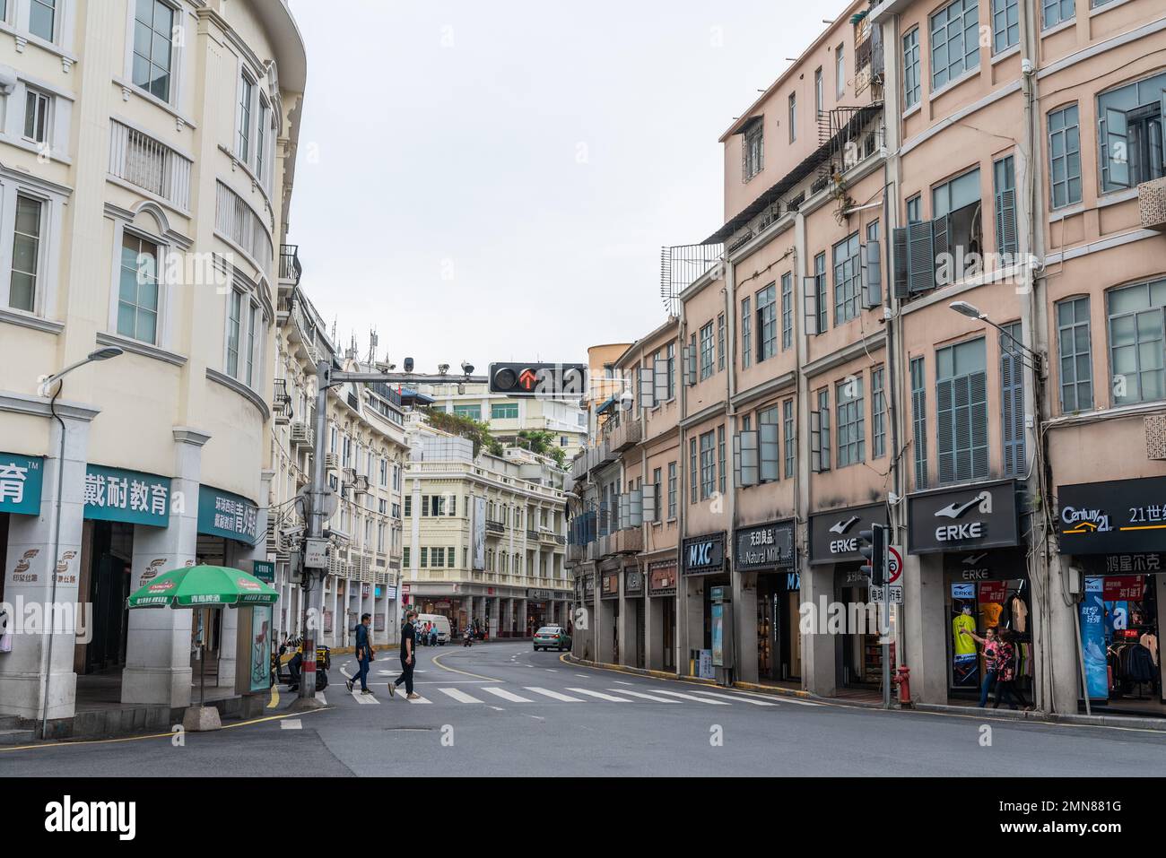 Xiamen zhongshan road pedestrian street Stock Photo - Alamy