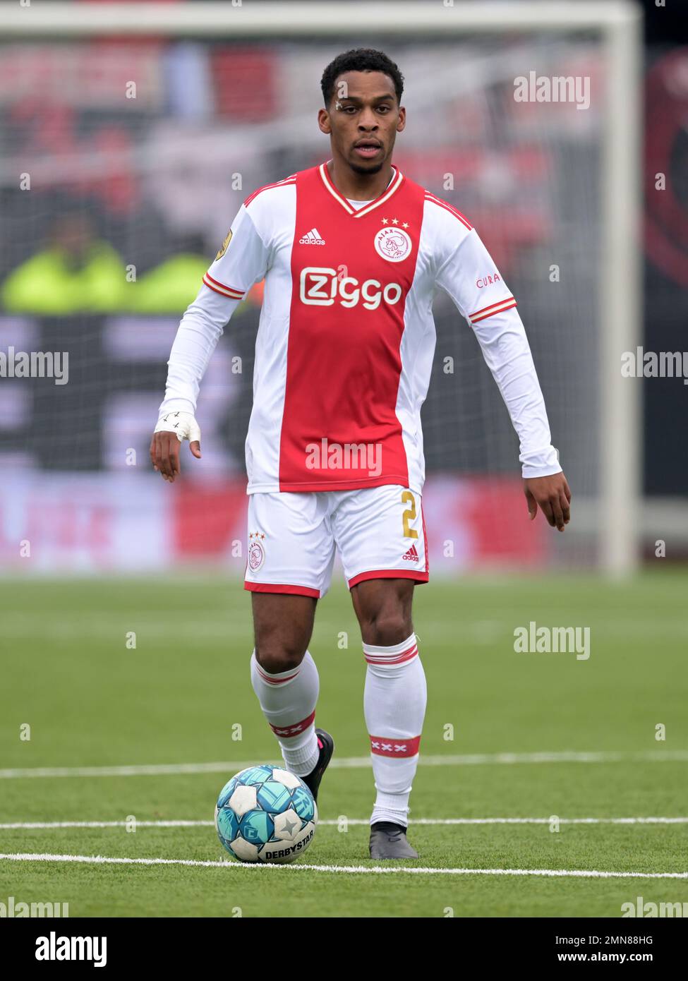 ROTTERDAM - Jurrien Timber of Ajax during the Dutch premier league ...