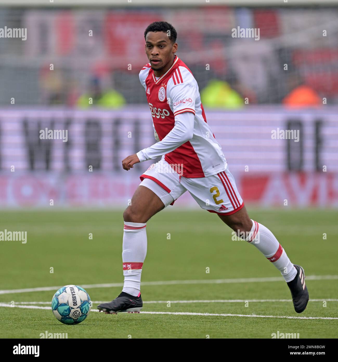 ROTTERDAM - Jurrien Timber of Ajax during the Dutch premier league ...