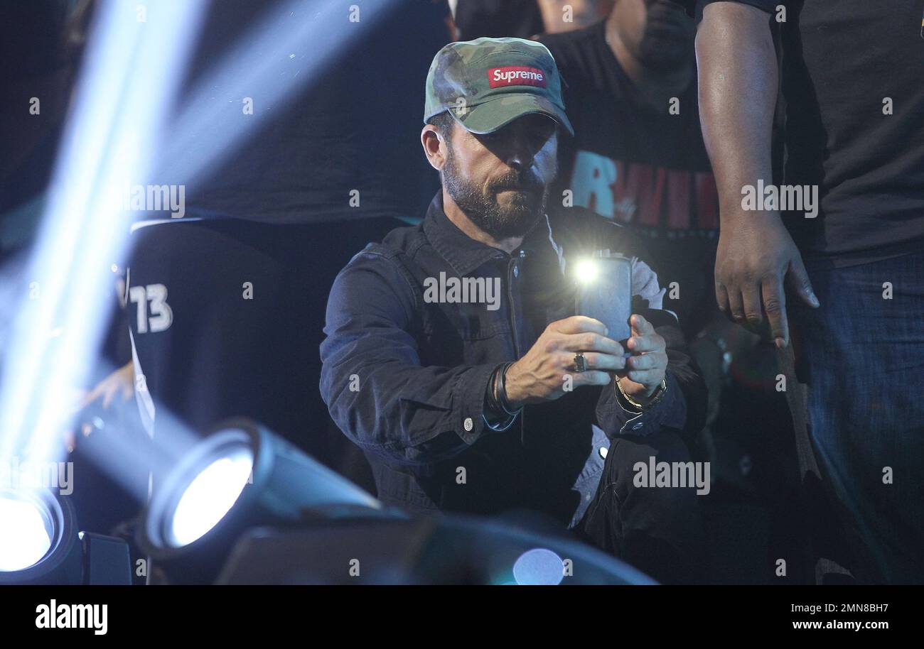 Actor Justin Therox is seen at the Yo! MTV Raps: 30TH Anniversary ...