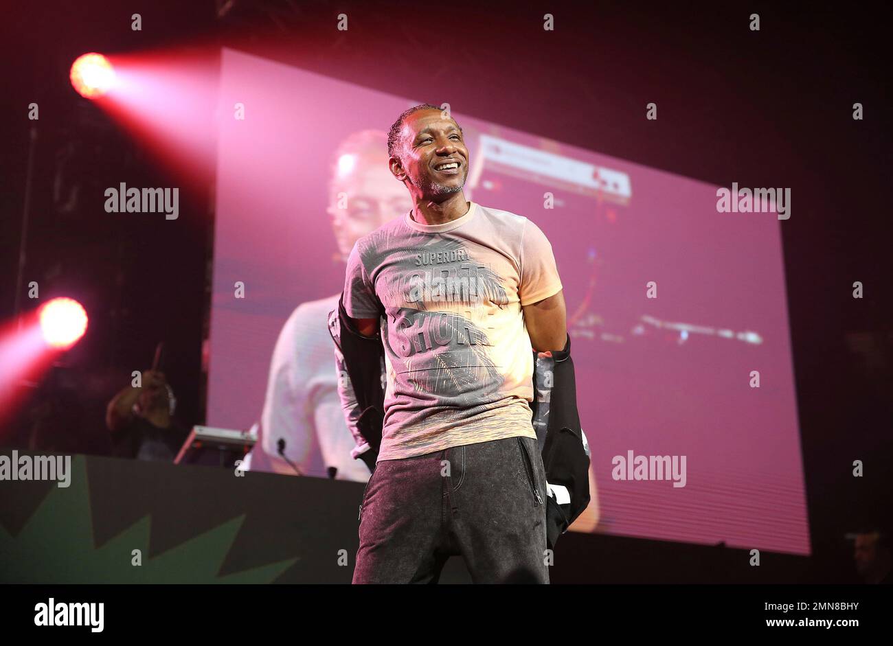 Rapper Dres from Black Sheep performs at the Yo! MTV Raps: 30TH ...