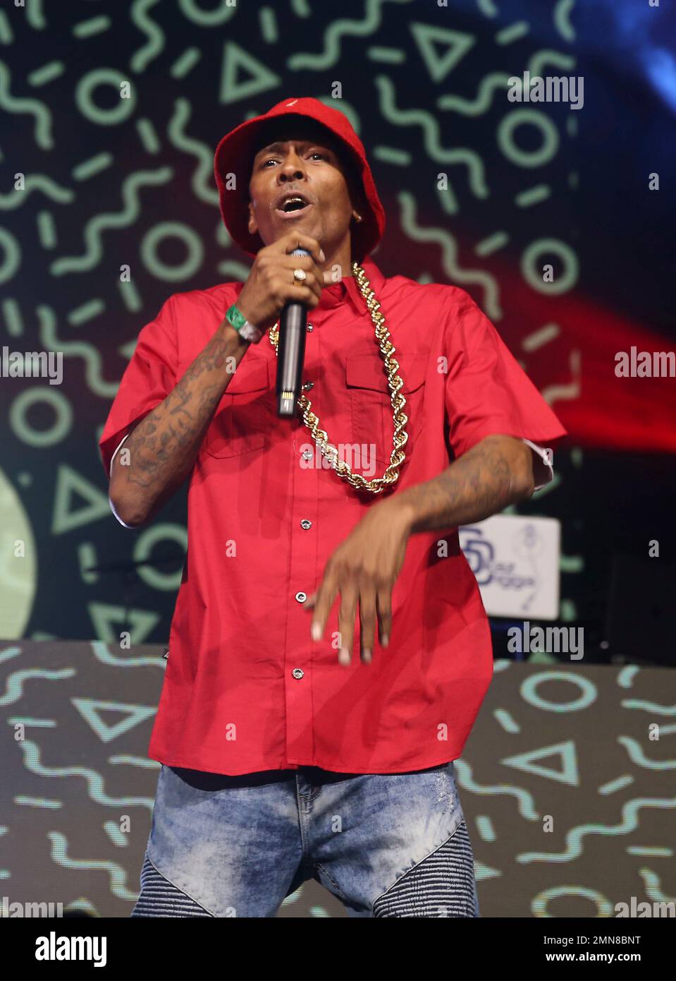 Rapper MC Shan performs at the Yo! MTV Raps: 30TH Anniversary ...