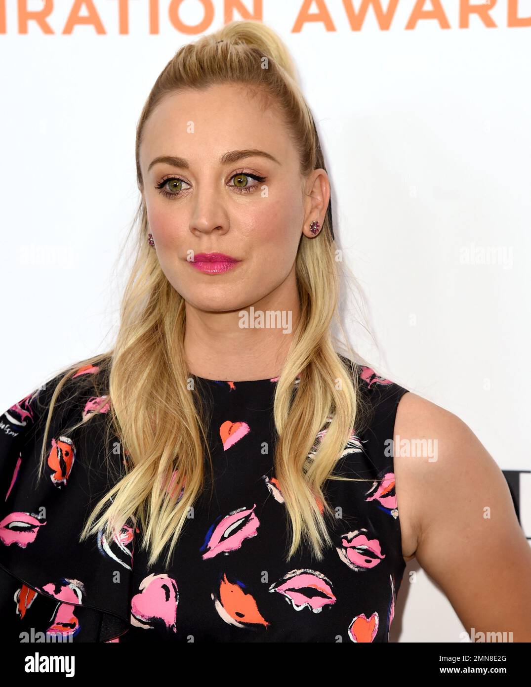 Kaley Cuoco arrives at the Inspiration Awards benefiting Step Up at the ...