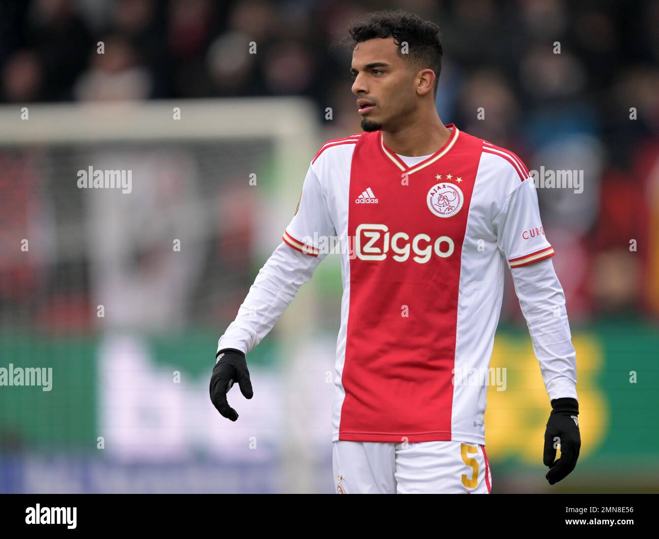 ROTTERDAM - Owen Wijndal of Ajax during the Dutch premier league match between sbv Excelsior and ...