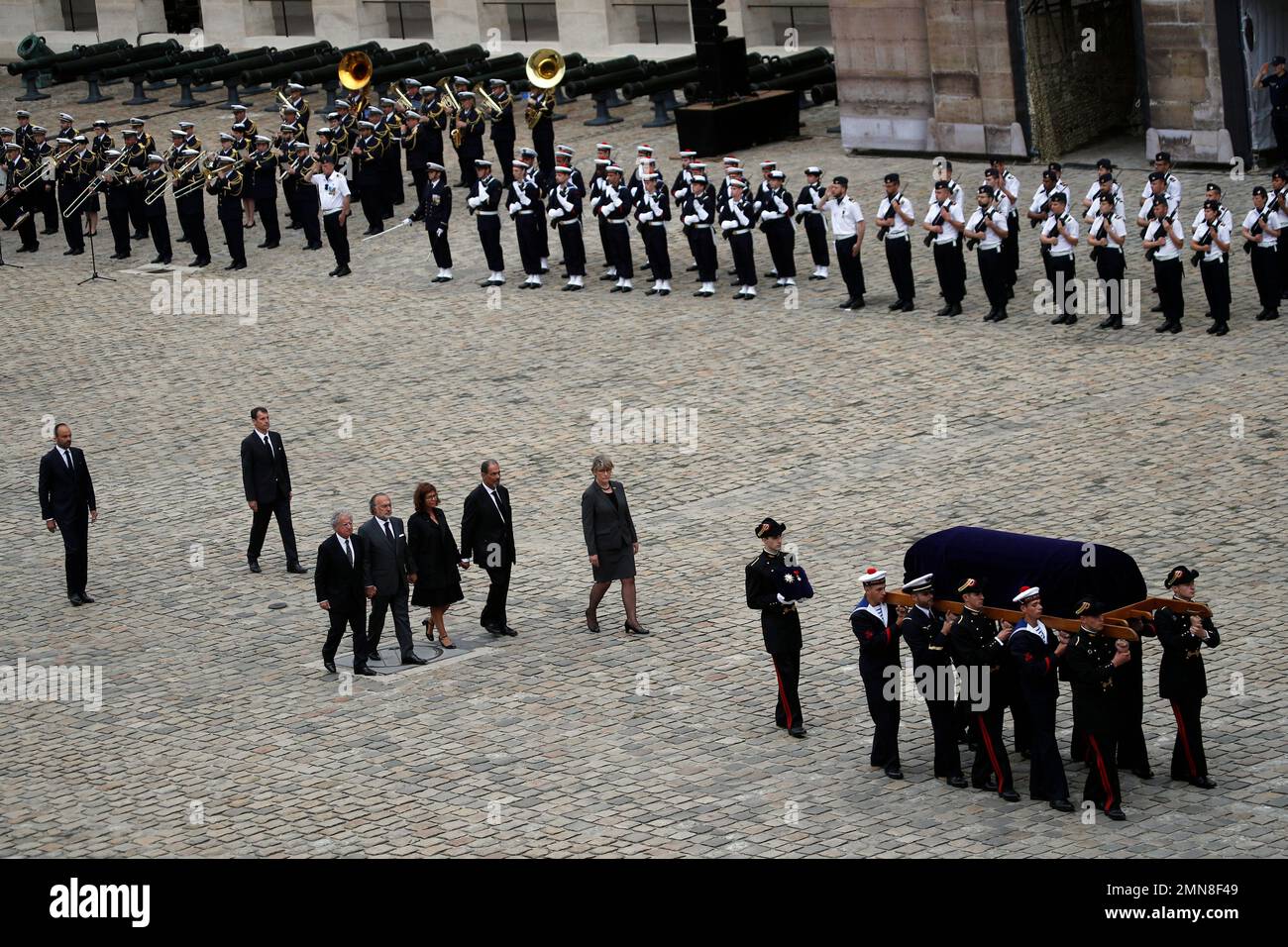 The Children of late Serge Dassault, Chairman and CEO of Dassault Group ...