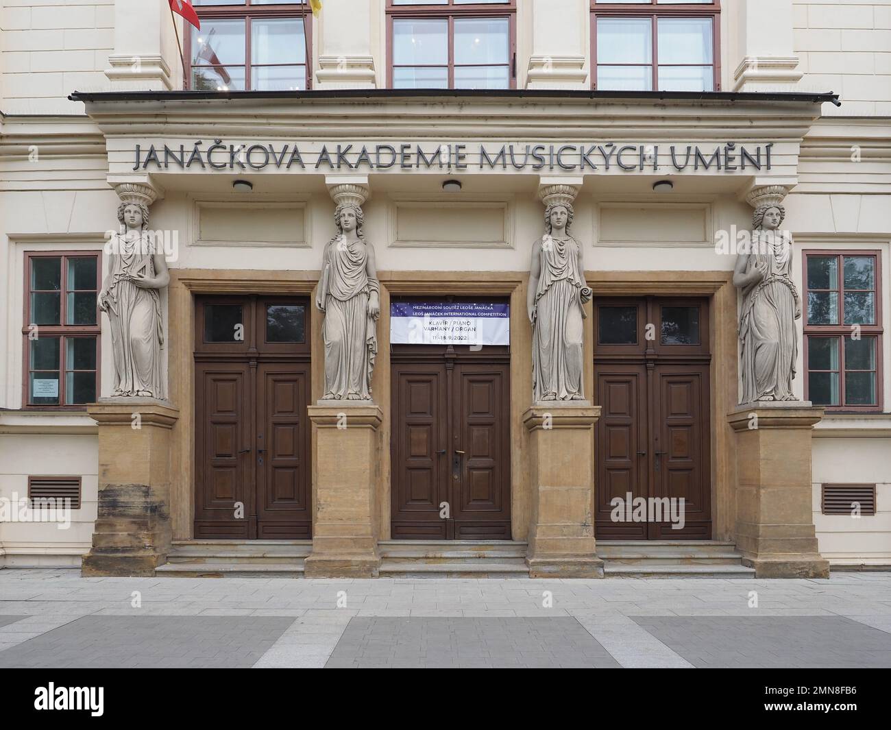 BRNO, CZECH REPUBLIC - CIRCA SEPTEMBER 2022: Janacek Academy of Music ...