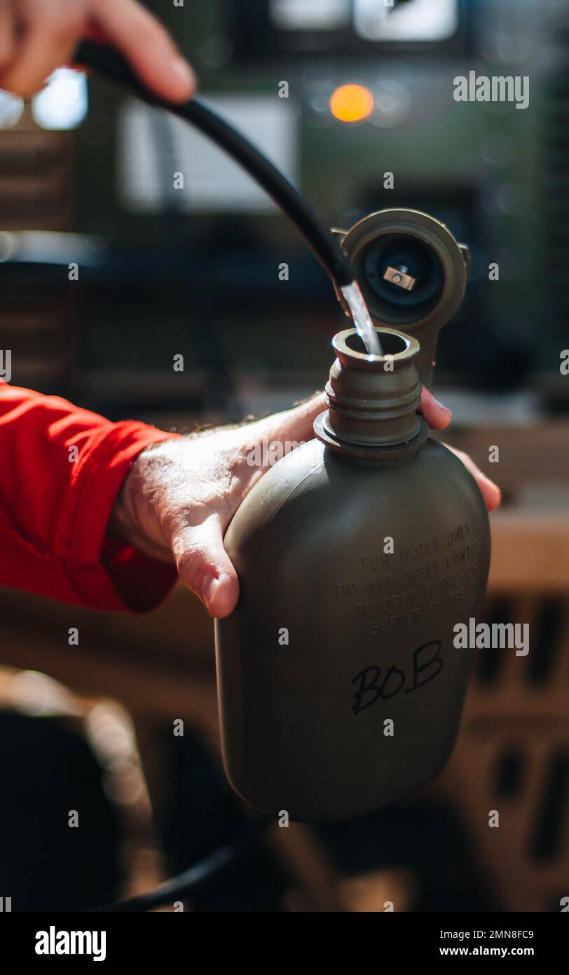A representative of U.S. Indo-Pacific Command Logistics Science and ...