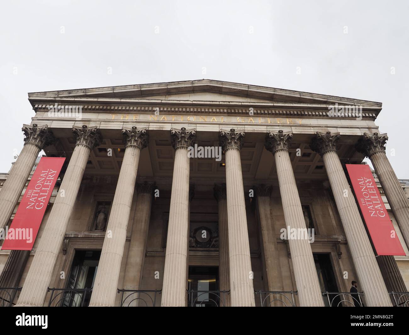 LONDON, UK - CIRCA OCTOBER 2022: The National Gallery in Trafalgar ...