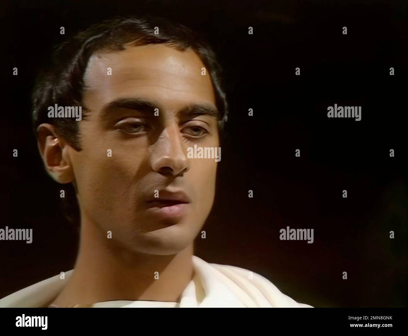 London.UK. Darien Angadi (as Gaius Plautius Silanus) in a scene in (C ...