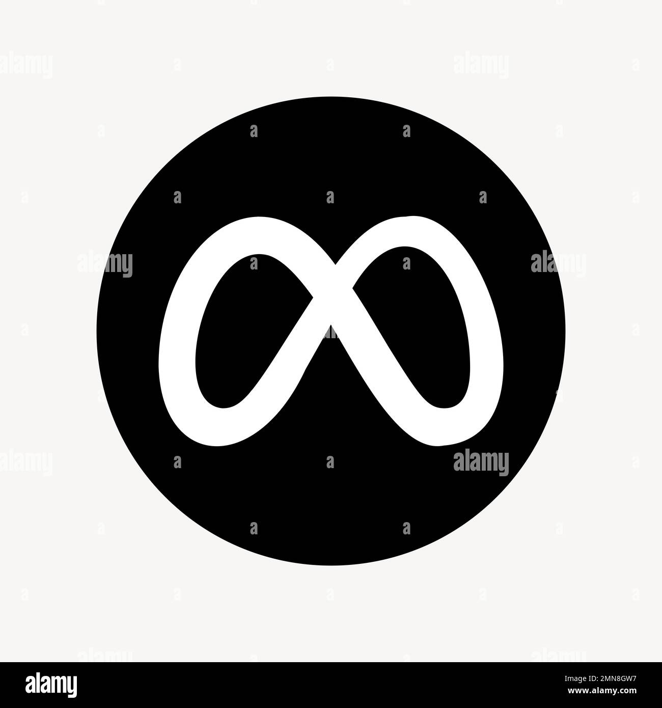 Meta icon for social media, flat graphic vector. 3 NOVEMBER 2021 ...