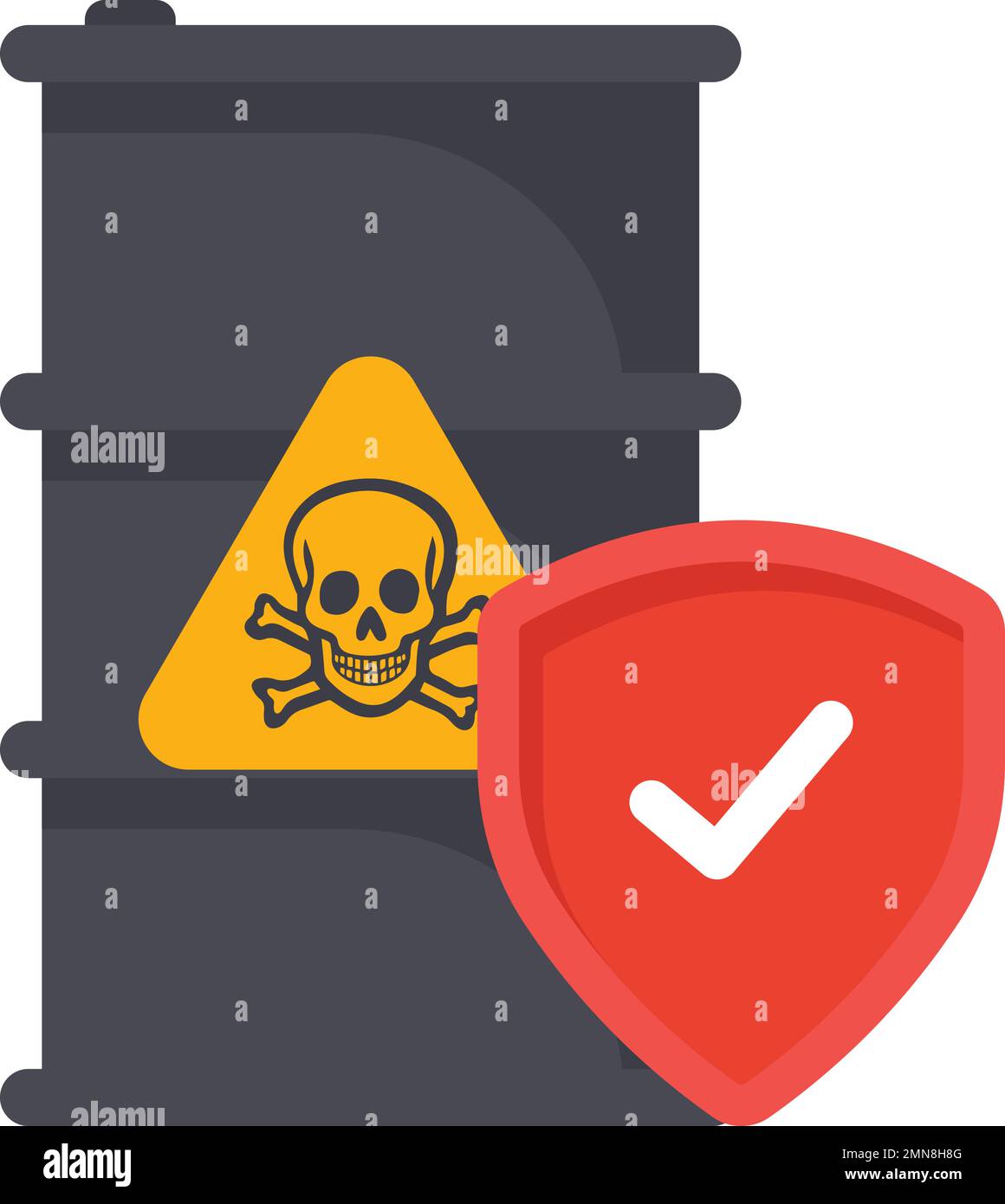 Environmental hazard logo Stock Vector Images - Alamy