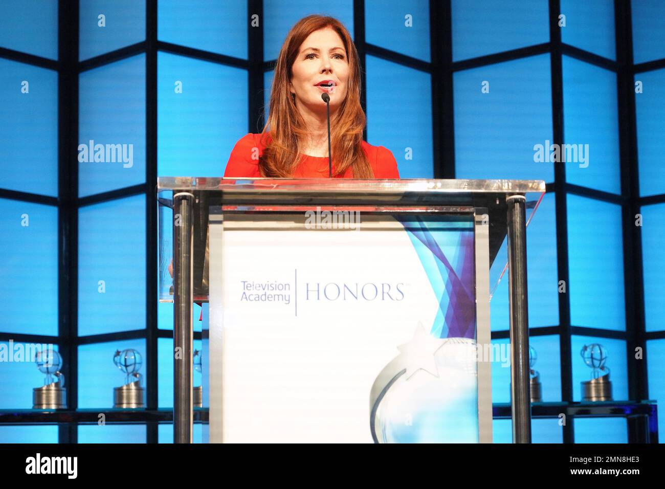 EXCLUSIVE - Host Dana Delany speaks at the 11th Annual "Television ...