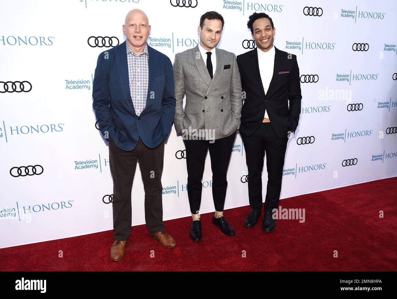 Jonathan Chinn, from left, Daniel Lindsay and T. J. Martin attend the ...