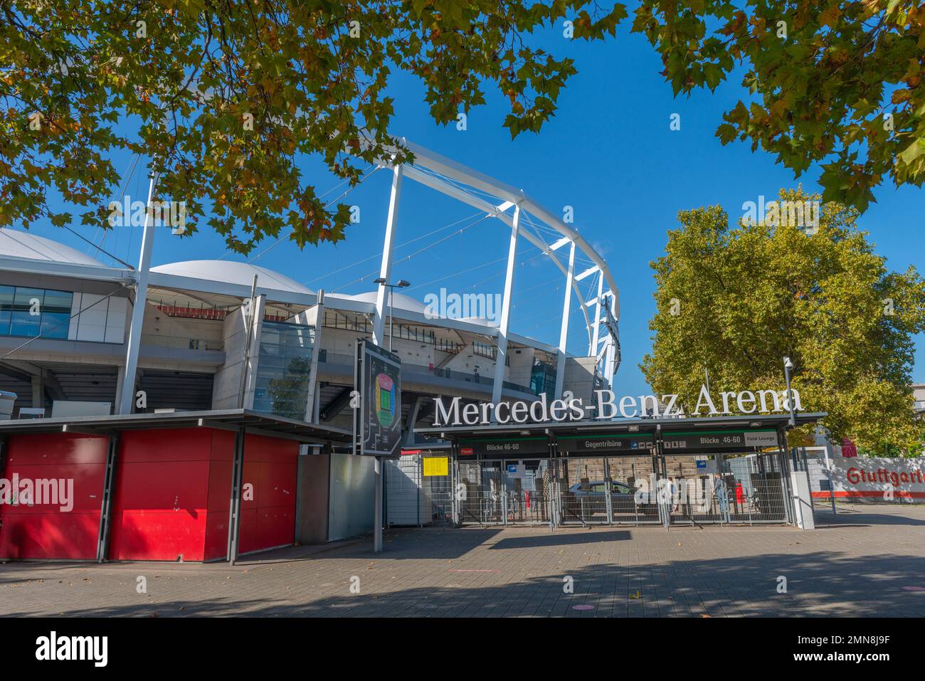 Football Statium of club VfB Stuttgart, Mercedes-Benz Arena ...