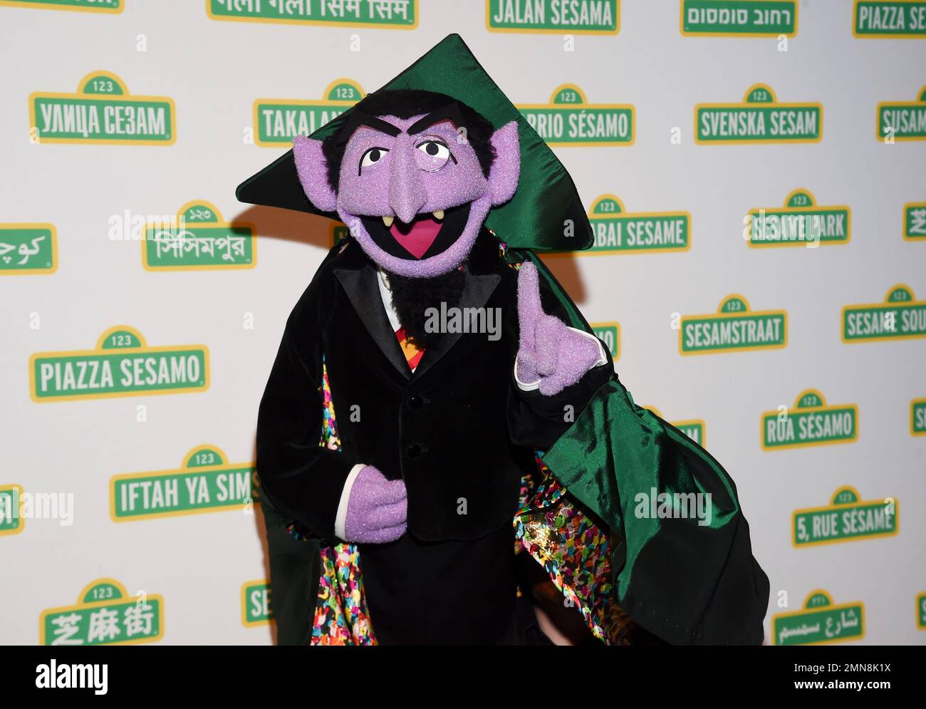Sesame Street character The Count attends Sesame Workshop's 16th Annual ...