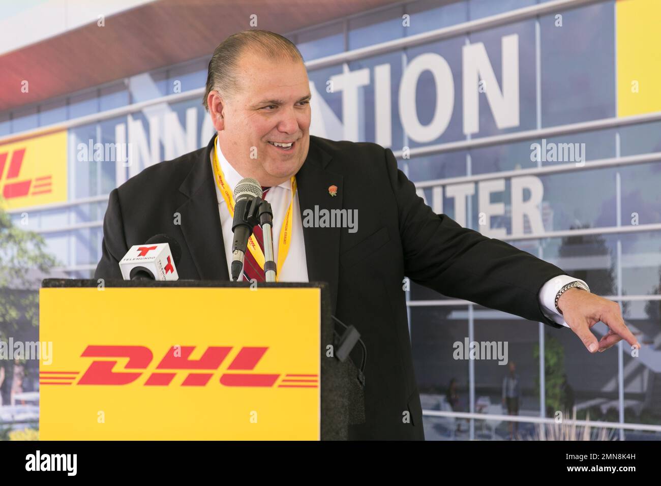 DHL's groundbreaking ceremony for its new Americas Innovation Center on ...