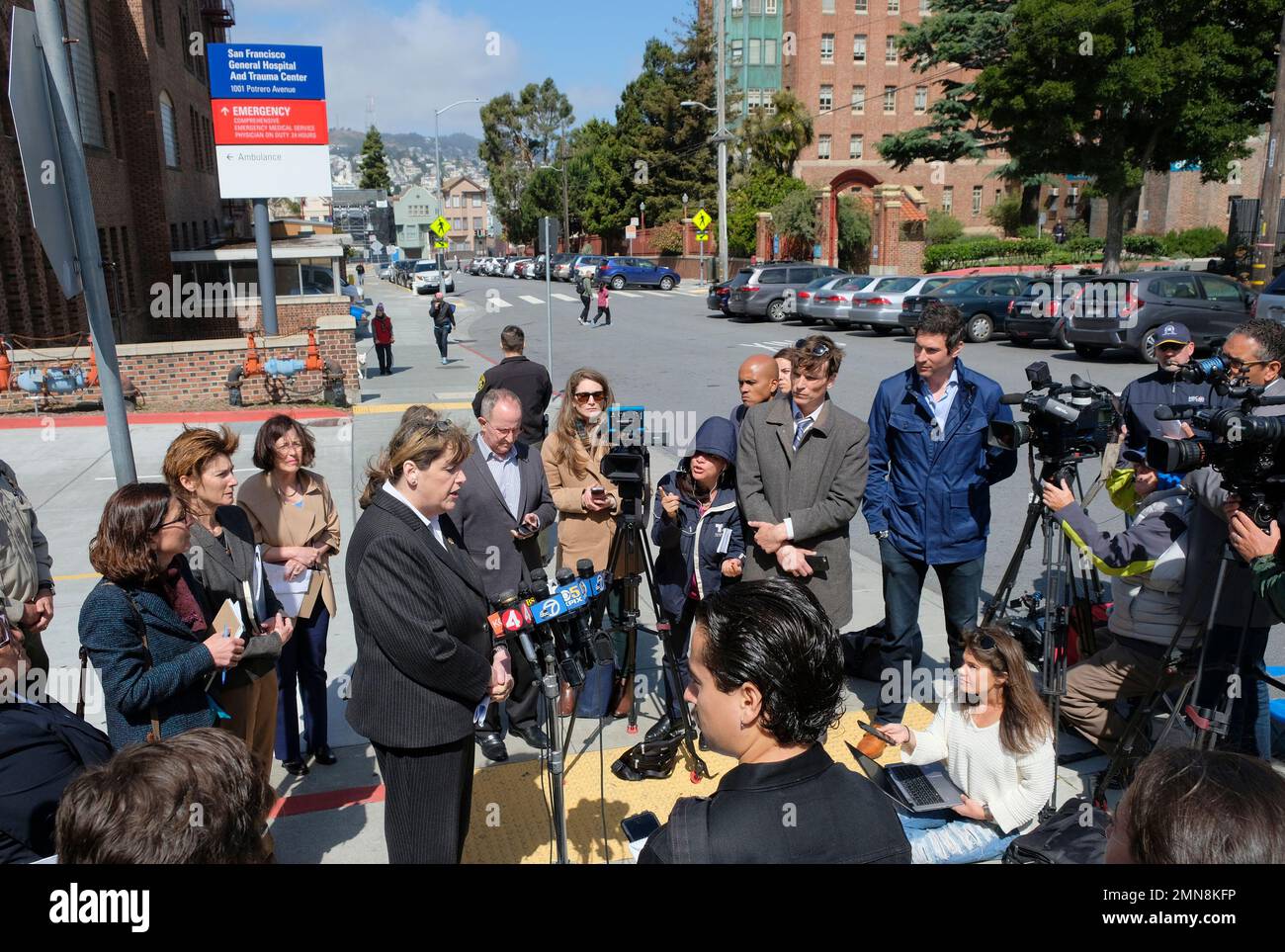 San Francisco Sheriff Vicki Hennessy answers questions about a woman ...