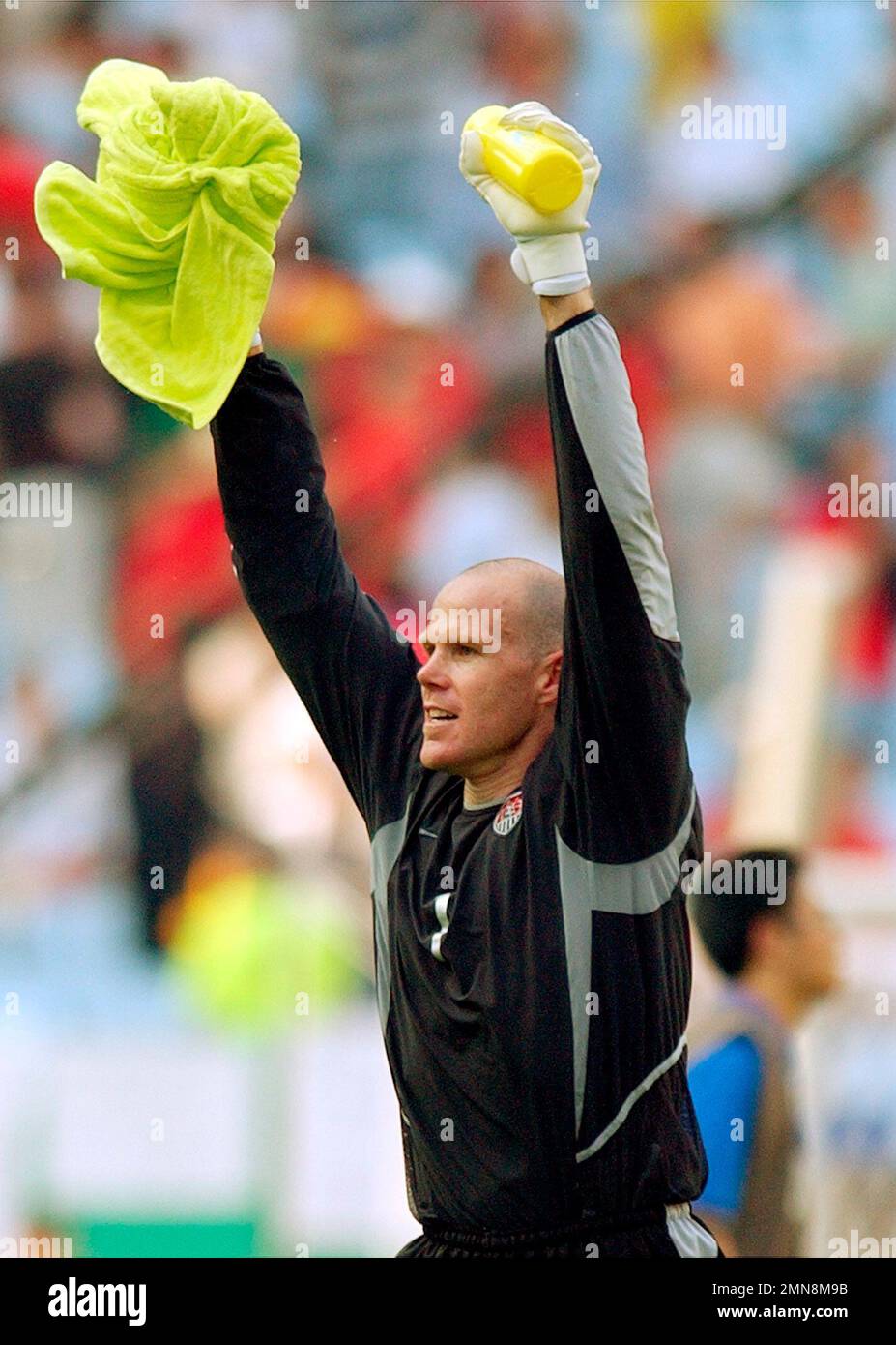 FILE - In this June 17, 2002, file photo, U.S. soccer team goalkeeper ...