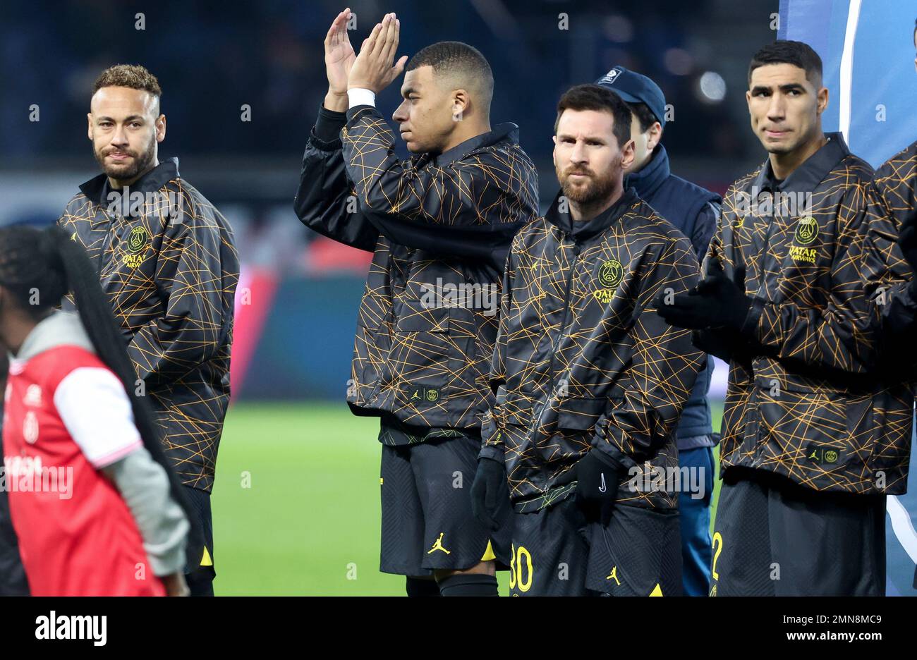 Neymar mbappe messi psg 2023 hi-res stock photography and images - Alamy
