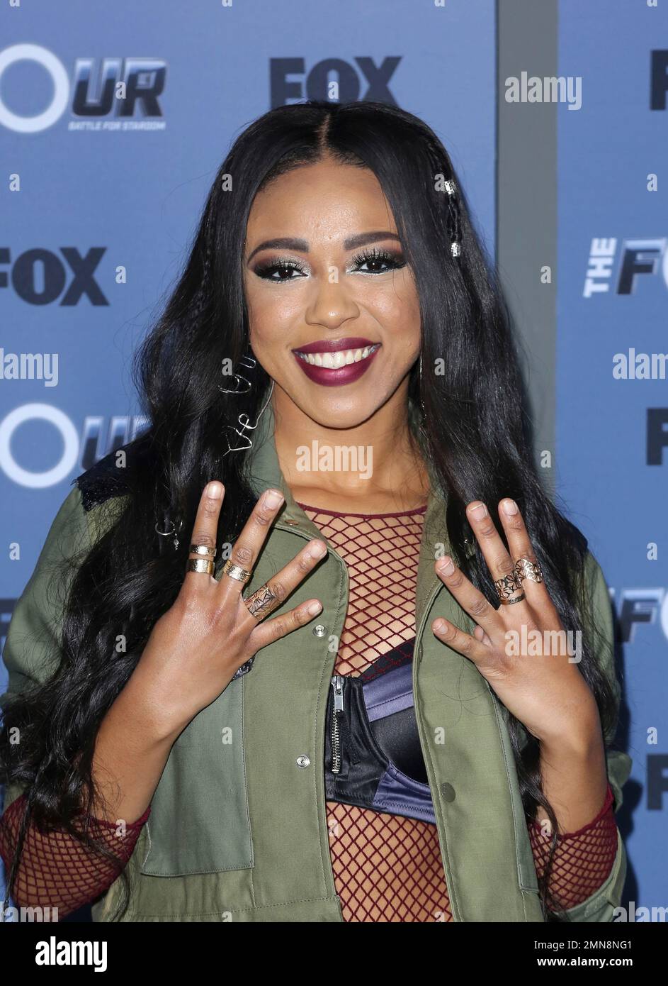 Carvena Jones arrives at the LA Premiere of "The Four: Battle For ...