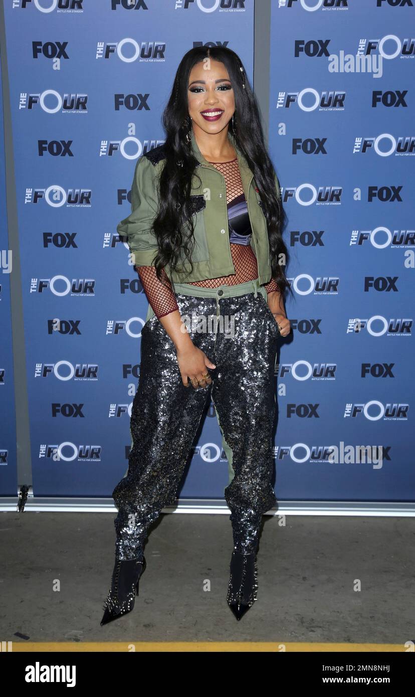 Carvena Jones arrives at the LA Premiere of "The Four: Battle For ...