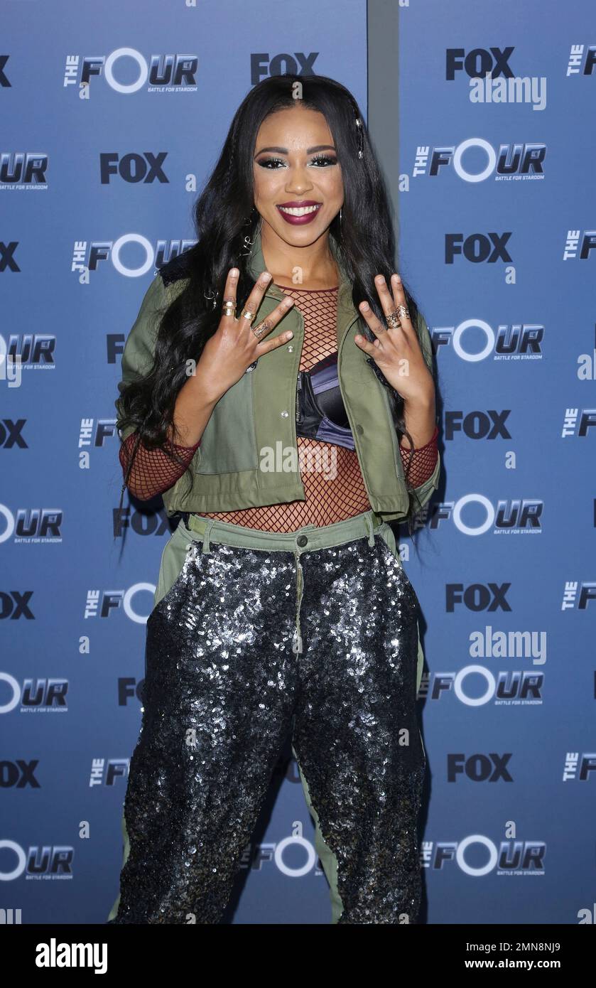 Carvena Jones arrives at the LA Premiere of "The Four: Battle For ...