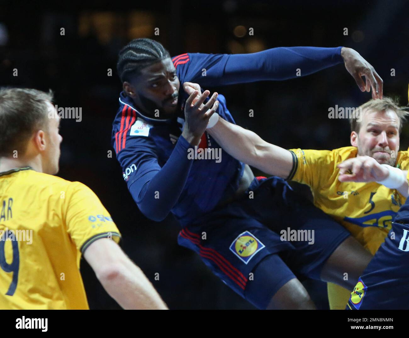 Dika MEM during the IHF Men's World Championship 2023, Semi-Finals ...