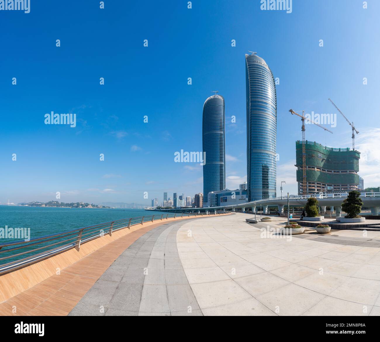 Shimao channel building hi-res stock photography and images - Alamy