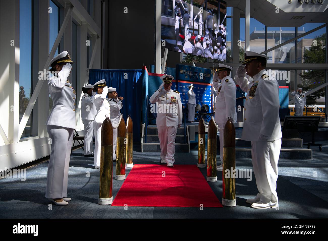 Navy Medicine Operational Training Command holds change of command ceremony at National Naval ...