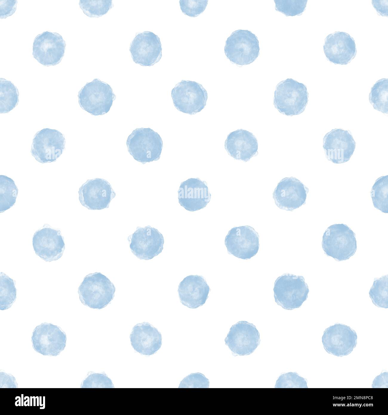 Pastel Blue Polka Dot Background