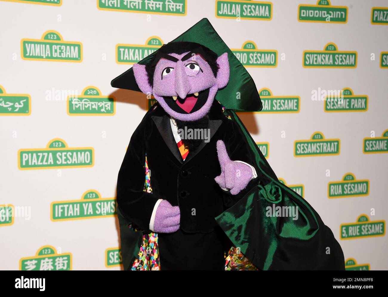 Sesame Street character The Count attends Sesame Workshop's 16th Annual ...