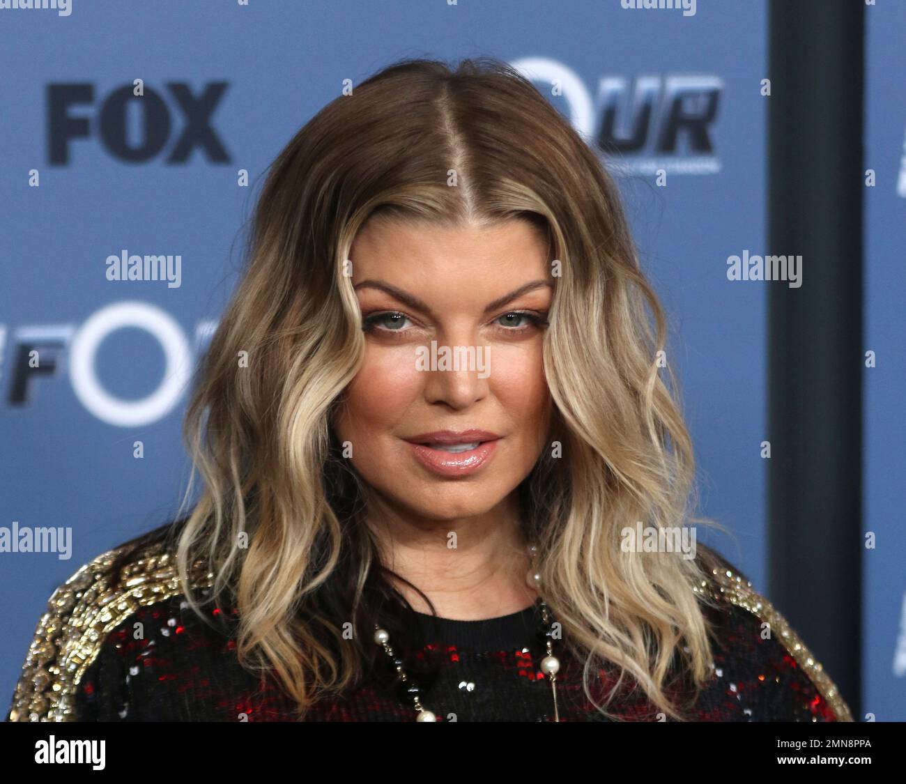 Fergie arrives at the LA Premiere of "The Four: Battle For Stardom" at ...