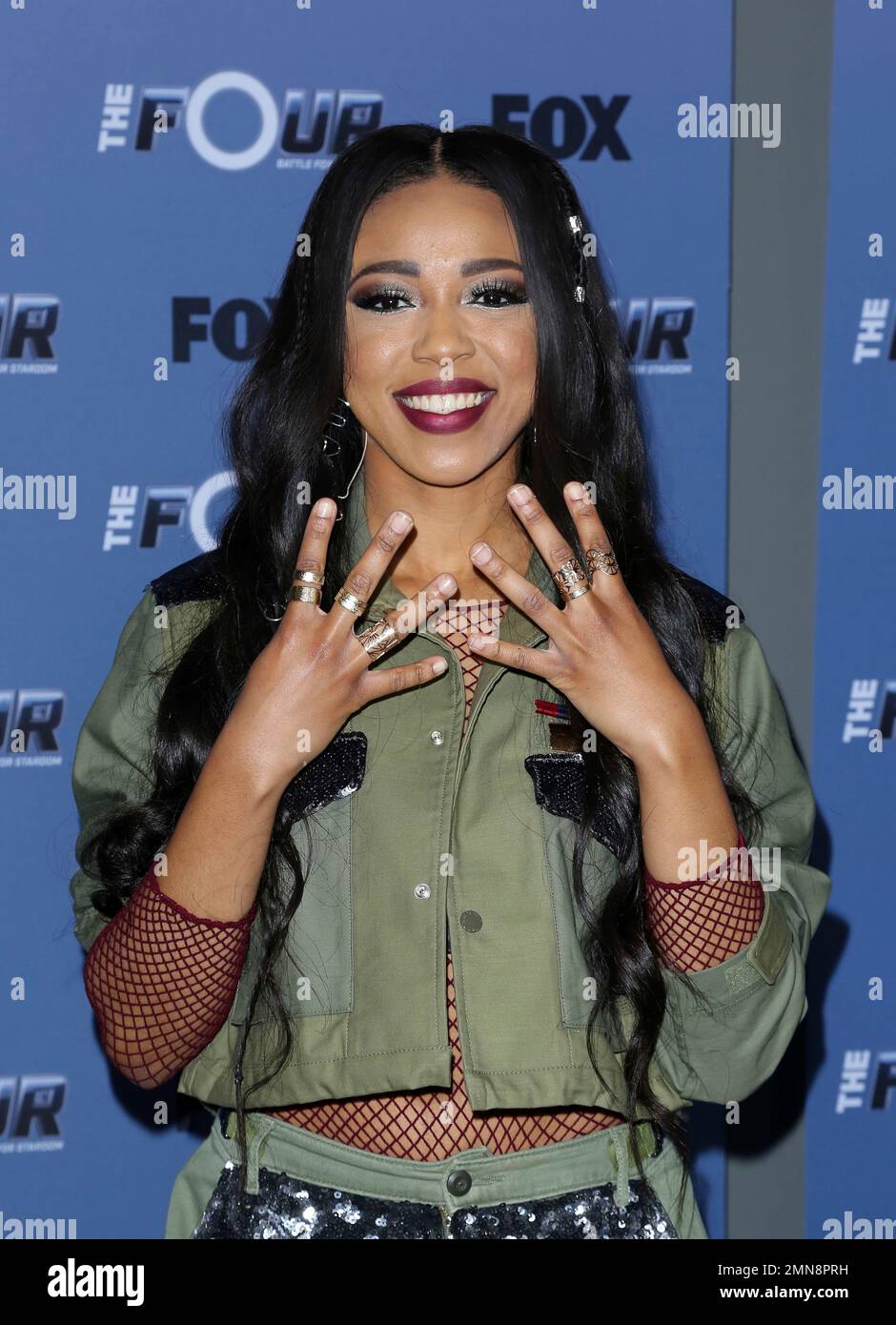 Carvena Jones arrives at the LA Premiere of "The Four: Battle For ...