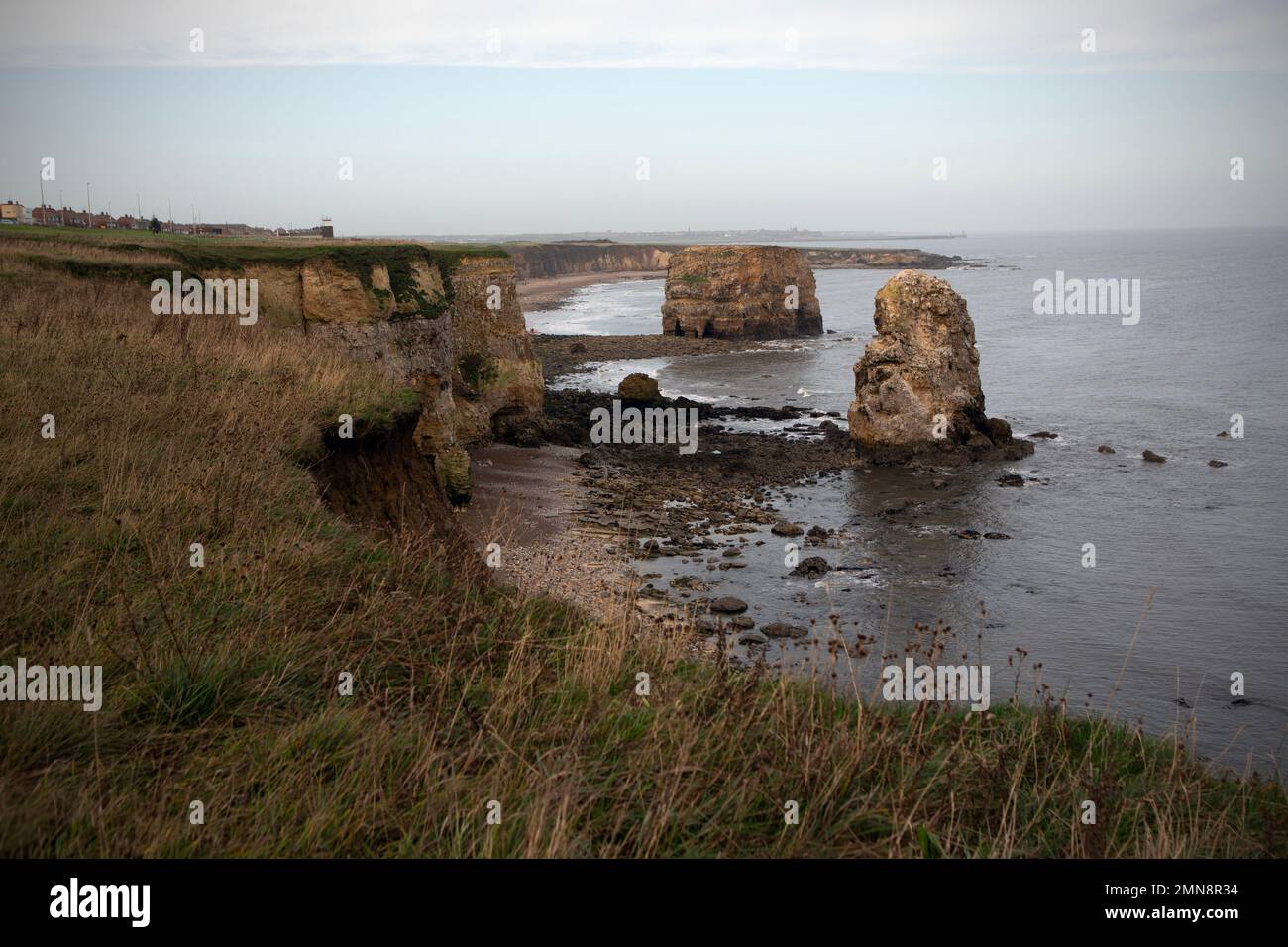 Looking down the coast towards Marsden Bay. The Pub Walk in South ...