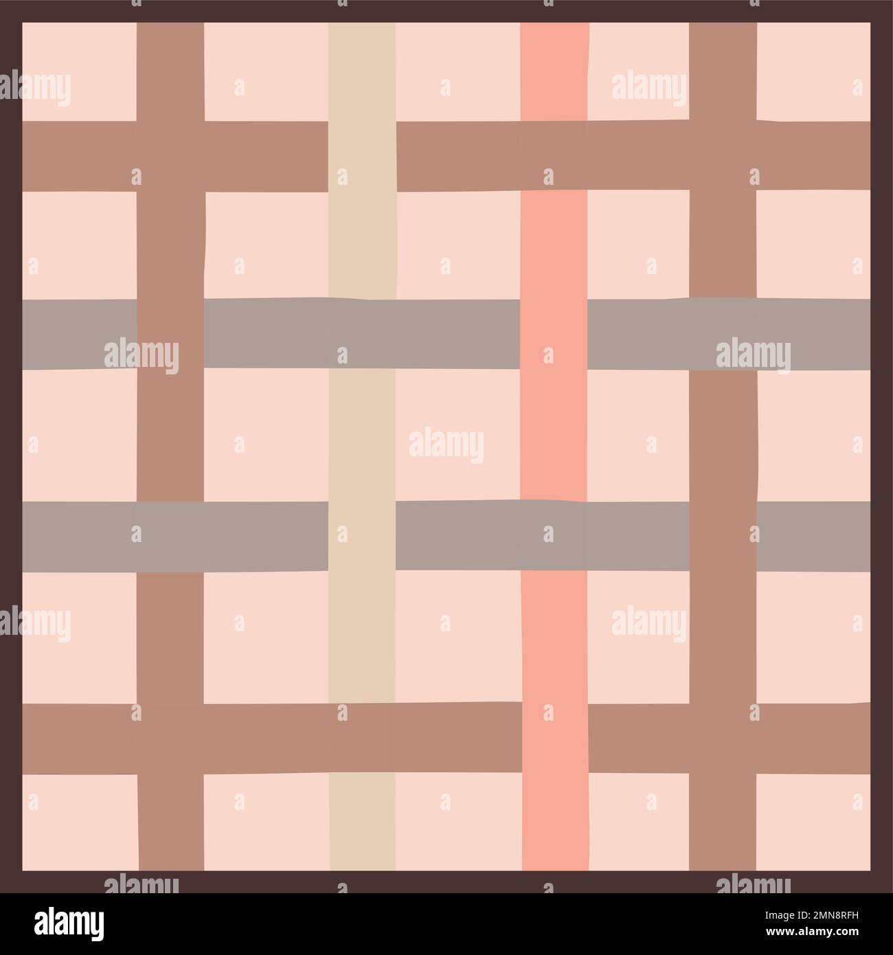 square plaid geometric patterns. For textile printing, for silk scarf ...