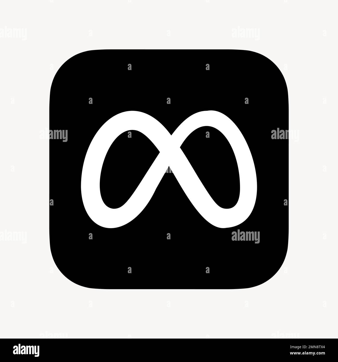 Meta icon for social media, flat graphic vector. 3 NOVEMBER 2021 ...