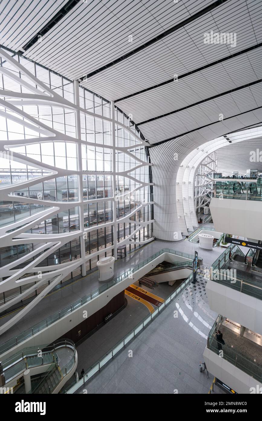 Beijing daxing international airport Stock Photo - Alamy