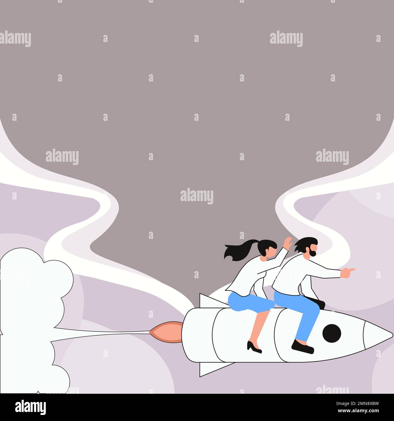 Danger men flying Stock Vector Images - Alamy