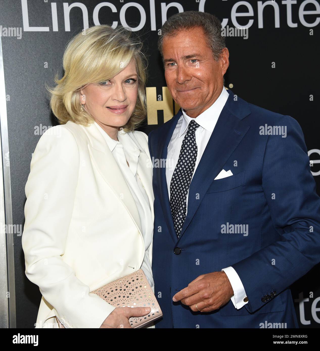 Honoree HBO CEO Richard Plepler, right, poses with journalist Diane ...