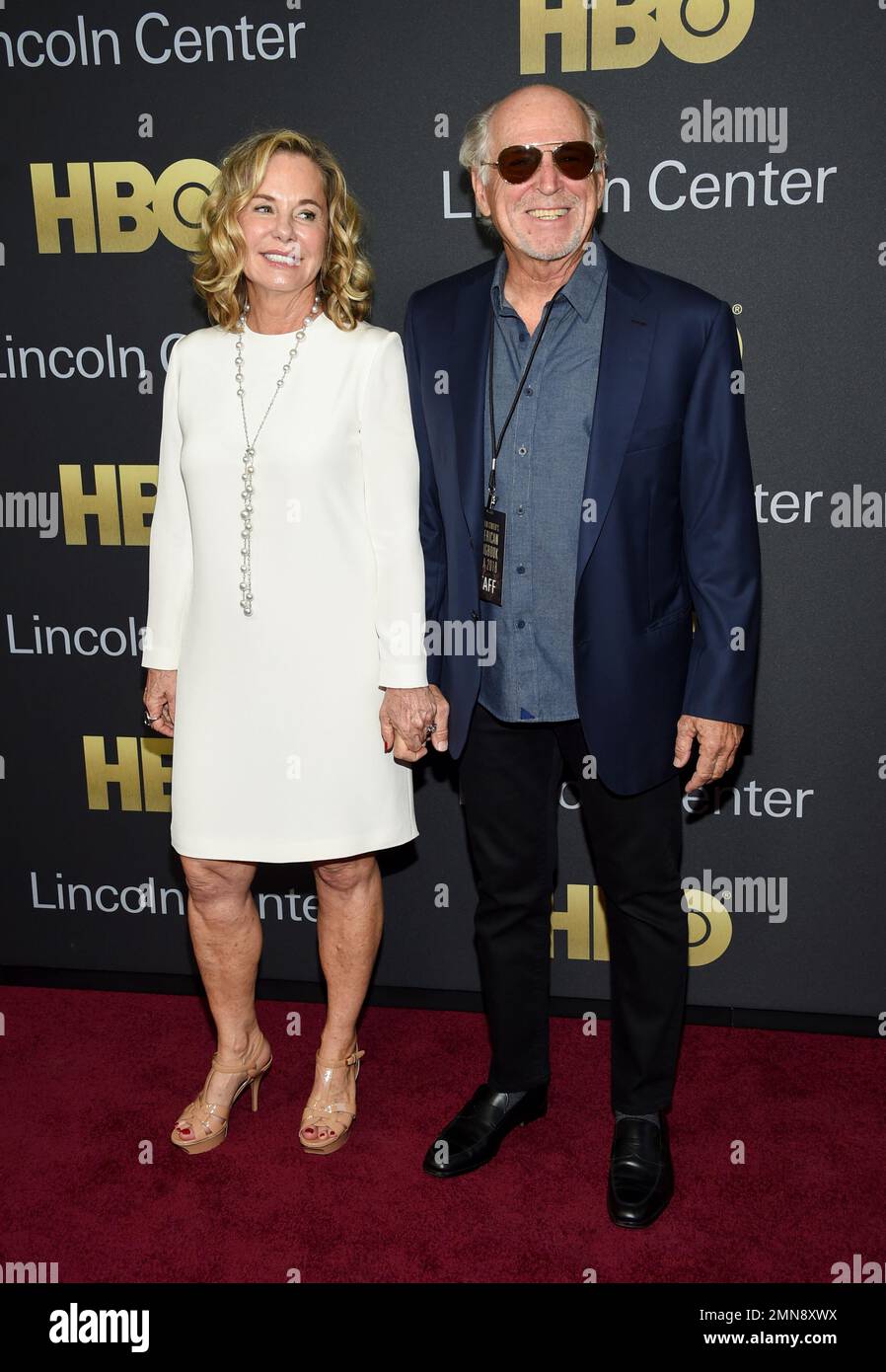 Musician Jimmy Buffett and wife Jane Slagsvol attend the Lincoln Center ...