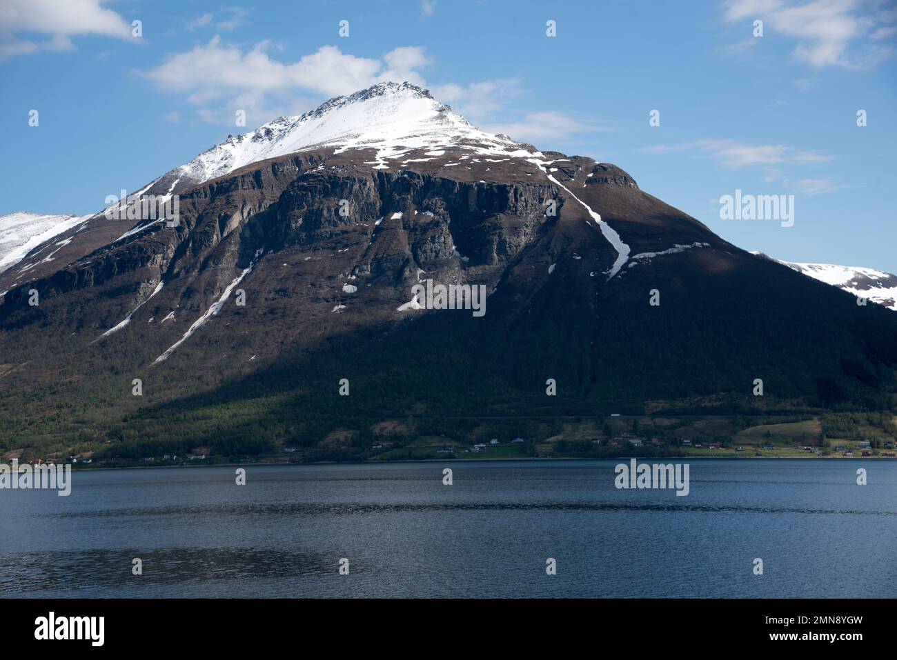 Balsfjord is a mountainess arctic community in Northern Norway with the ...