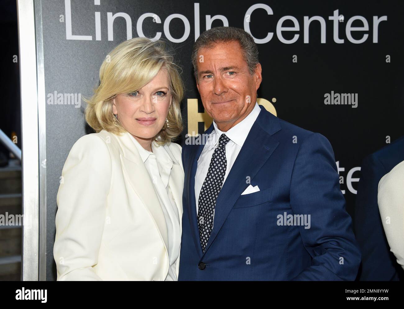 Honoree HBO CEO Richard Plepler, right, poses with journalist Diane ...