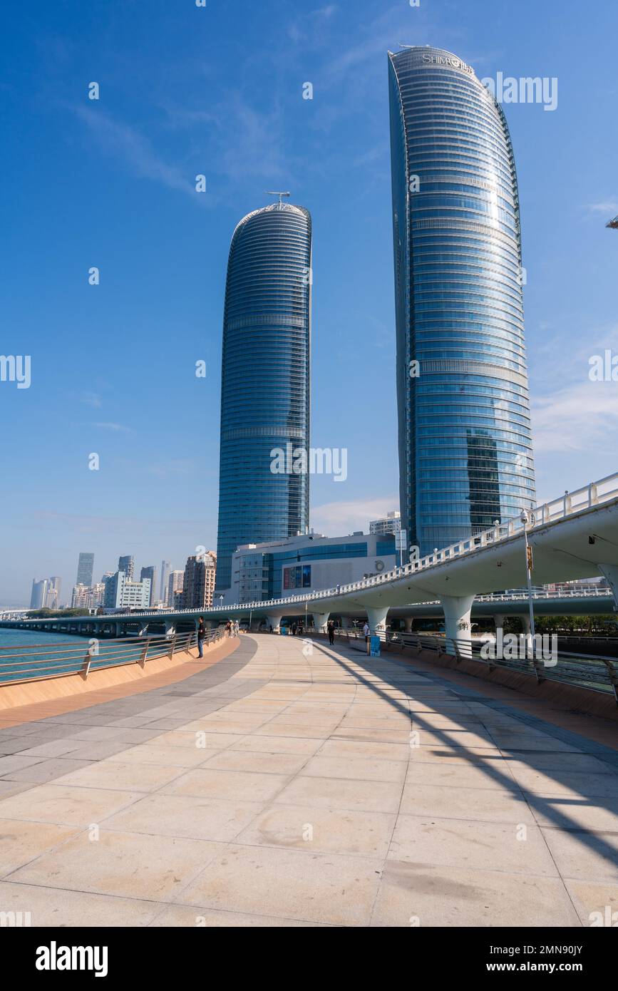 Shimao channel building hi-res stock photography and images - Alamy
