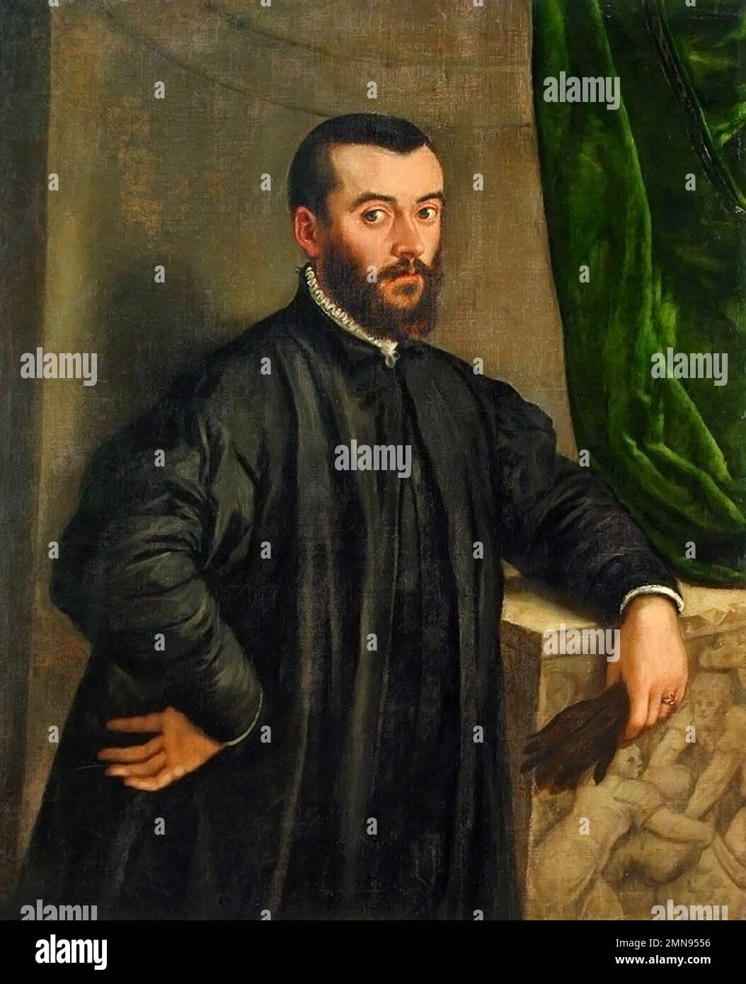 Andreas Vesalius. Portrait of the 16th century anatomist and physician ...