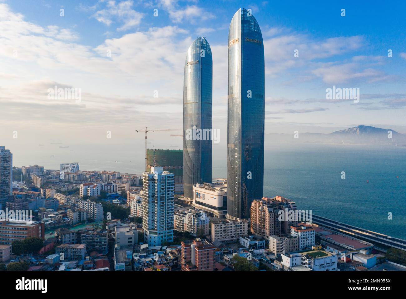 Shimao channel building hi-res stock photography and images - Alamy
