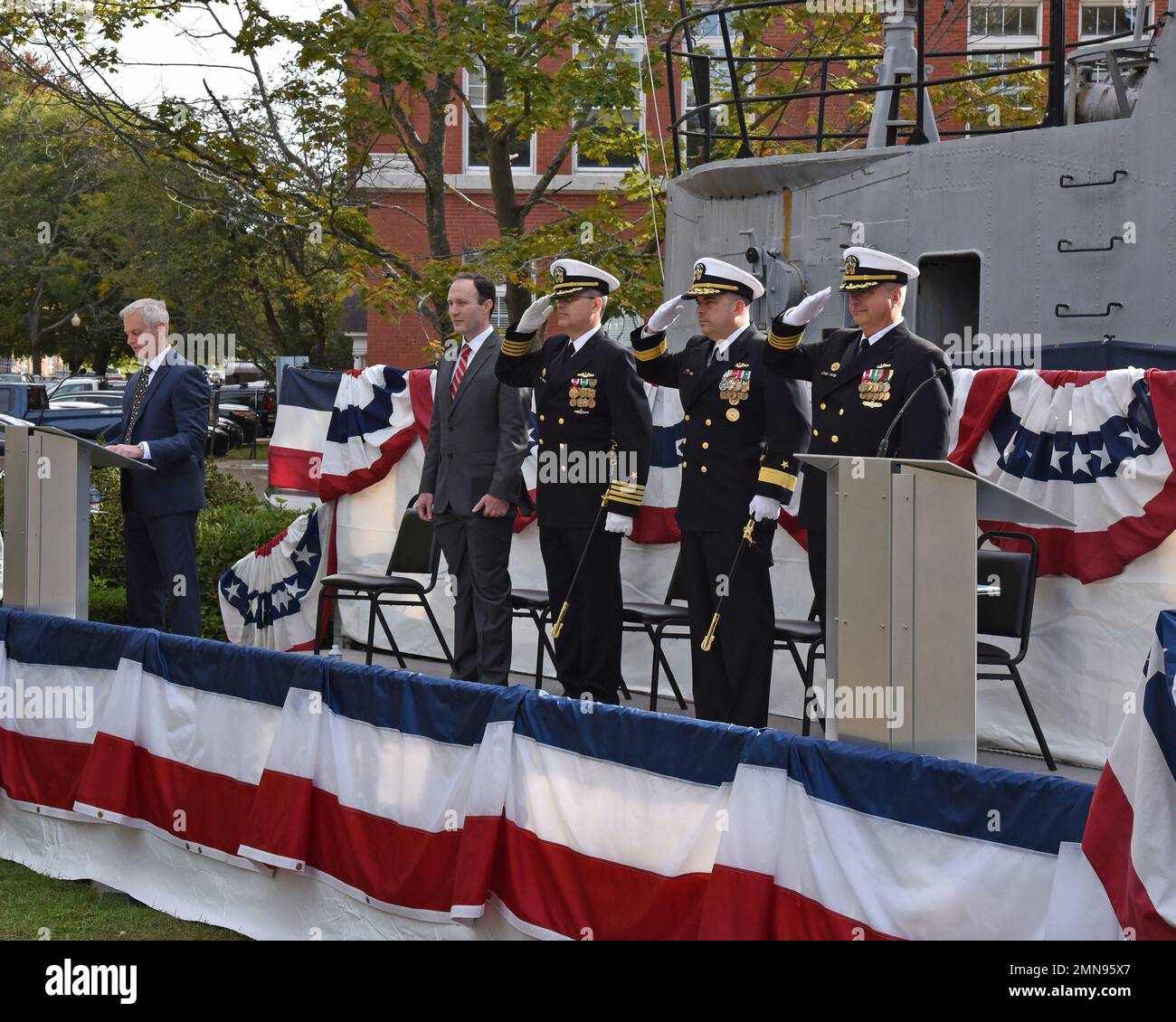 KITTERY, Me. Sept. 30, 2022, Portsmouth Naval Shipyard. Submarine ...